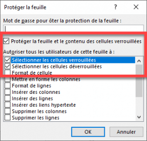 Verrouiller les cellules dans Excel 🔒