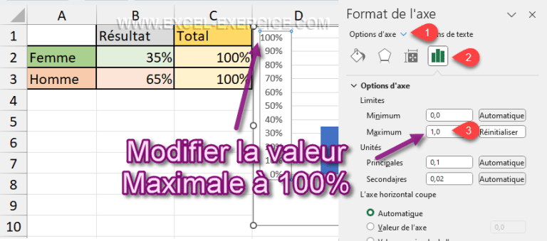 Create a Male Female Chart in Excel
